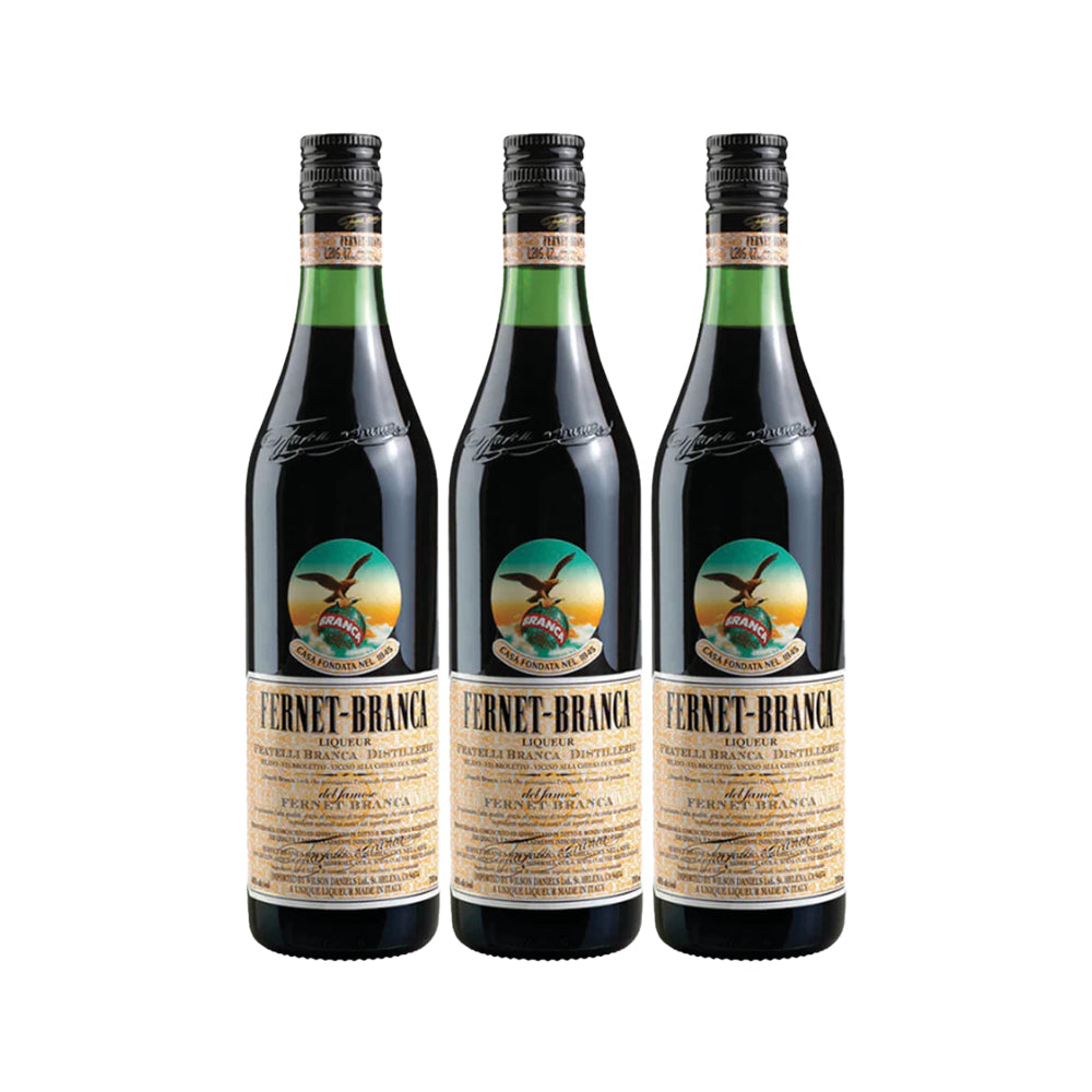 3x Licor Fernet Branca 750cc – Tost Express